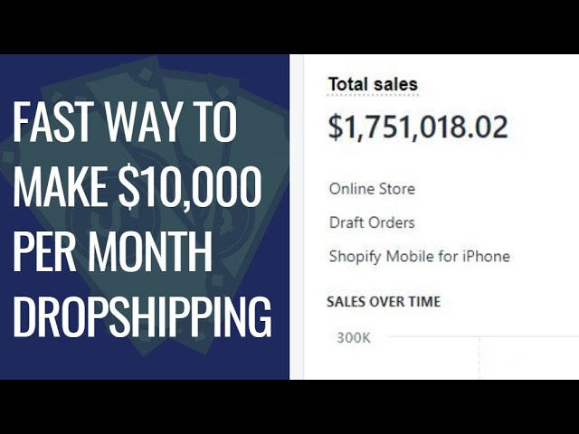 Dropshipping Basics: 5 Easy Steps to Make $10,000 Profit a Month